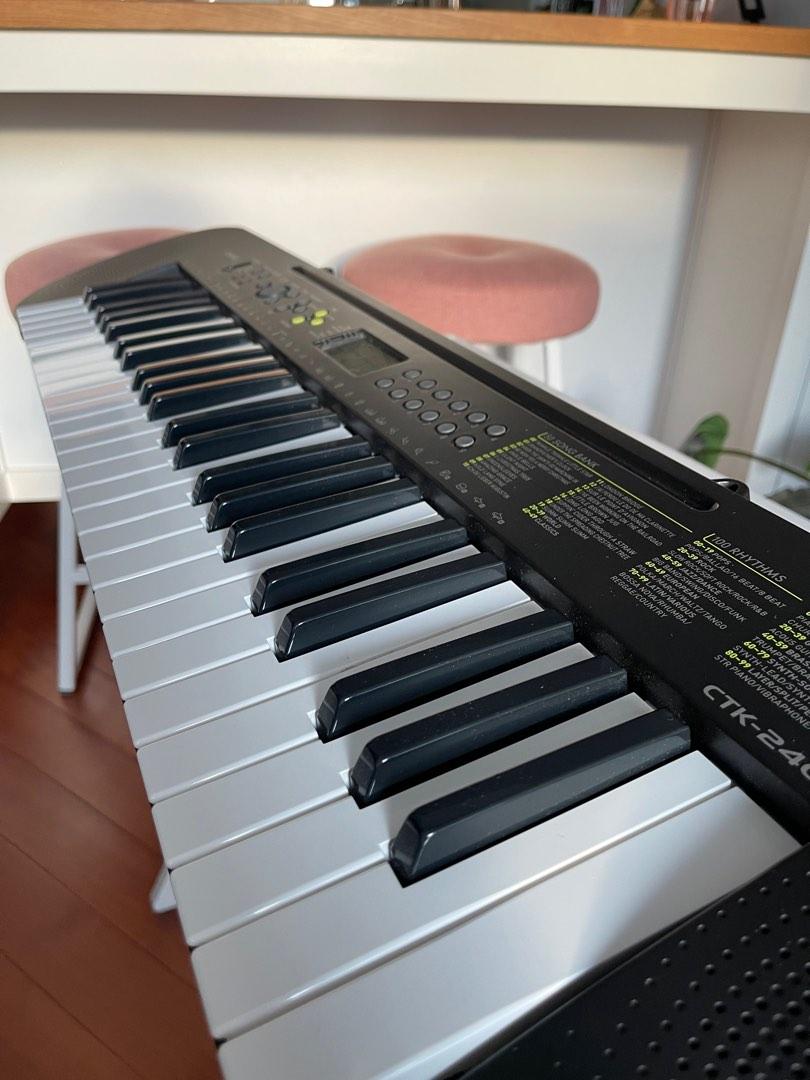 CASIO CTK-240 (Keyboard), 興趣及遊戲, 音樂樂器 & 配件, 樂器 - Carousell