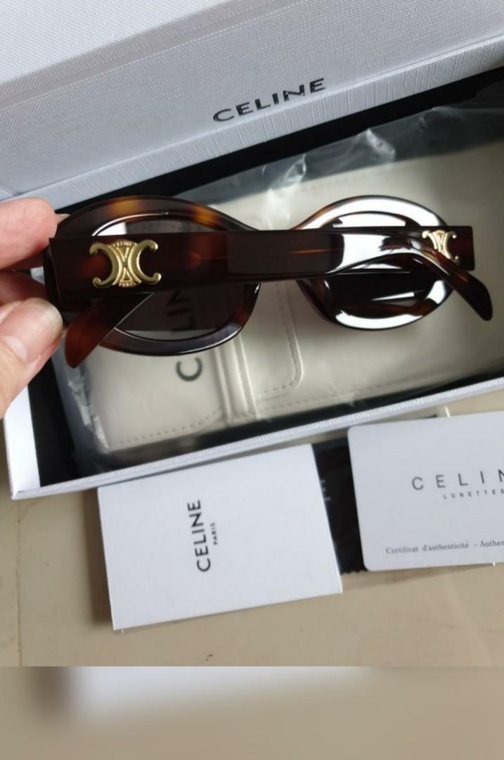Celine Triomphe 01 Eyewear, Men's Fashion, Watches & Accessories ...