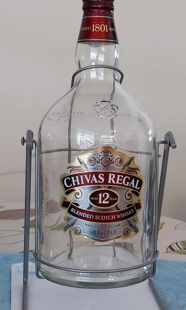 CHIVAS REGAL 4.5 L BOTTLE, Food & Drinks, Alcoholic Beverages on Carousell
