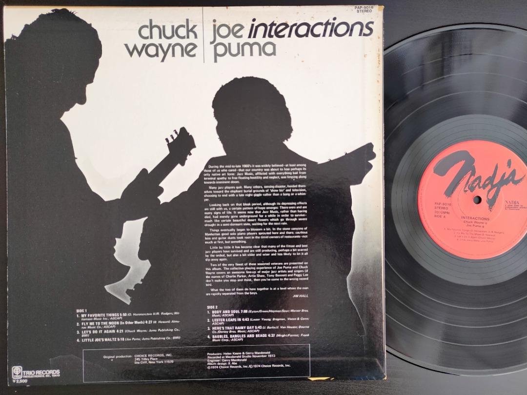 CHUCK WAYNE / JOE PUMA / INTERACTIONS / NADJA RECORDS / FANTASTIC ...