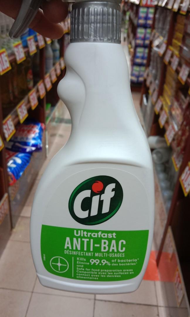CIF Ultrafast Anti Bac, Furniture & Home Living, Cleaning & Homecare ...
