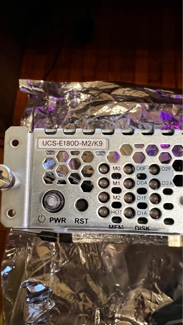 Cisco UCS-E blade UCS-E180D-M2/K9, Computers & Tech, Parts ...