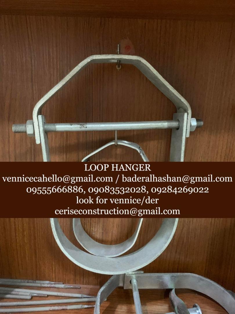Clevis and loop hanger, Commercial & Industrial, Construction Tools ...