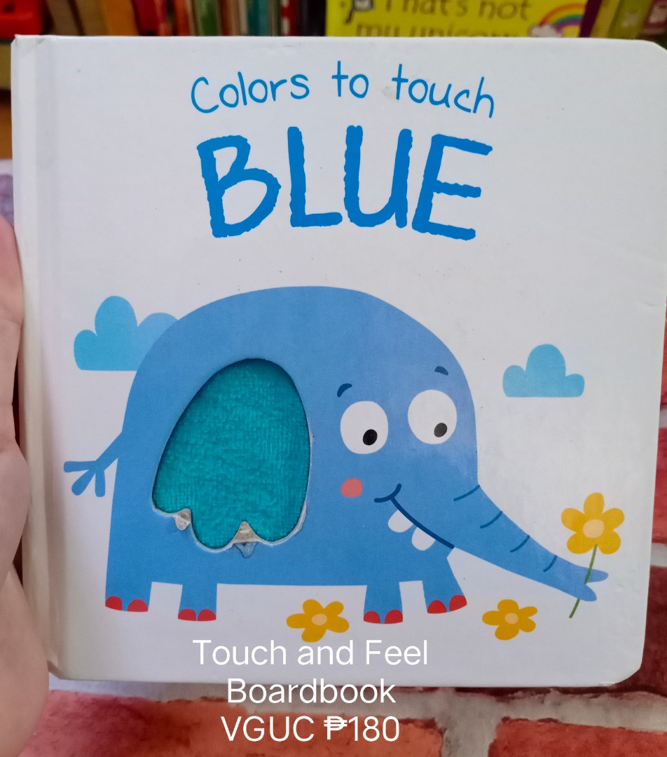 Colors to Touch Blue Touch and Feel, Hobbies & Toys, Books & Magazines ...