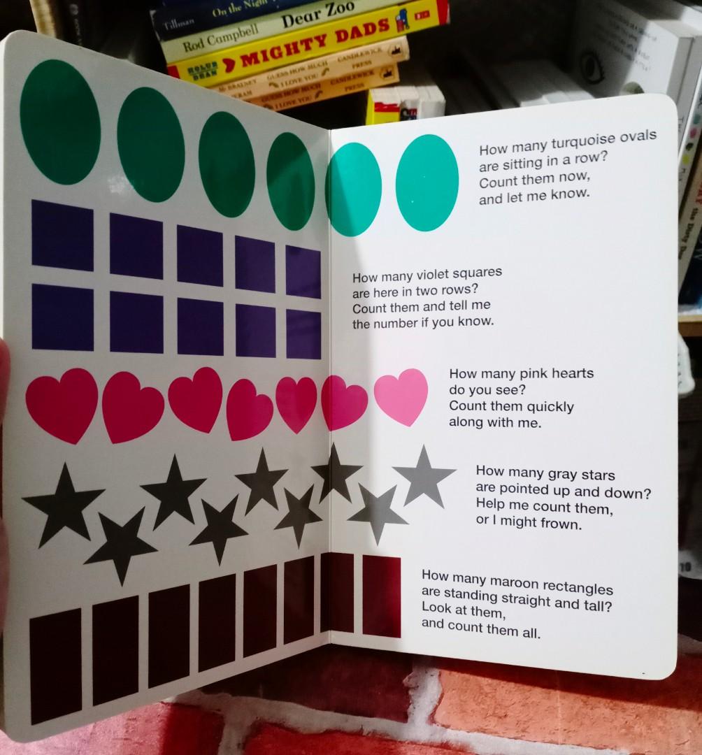 Colors,Shapes & Counting boardbook, Hobbies & Toys, Books & Magazines ...