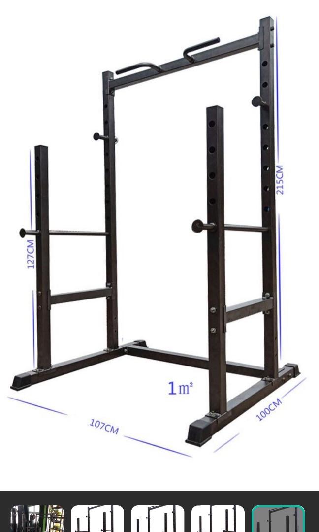 Compact squat rack, Sports Equipment, Exercise & Fitness, Weights ...