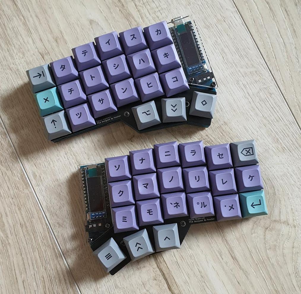 Corne CRKBD keyboard kit (assembled), Computers & Tech, Parts ...
