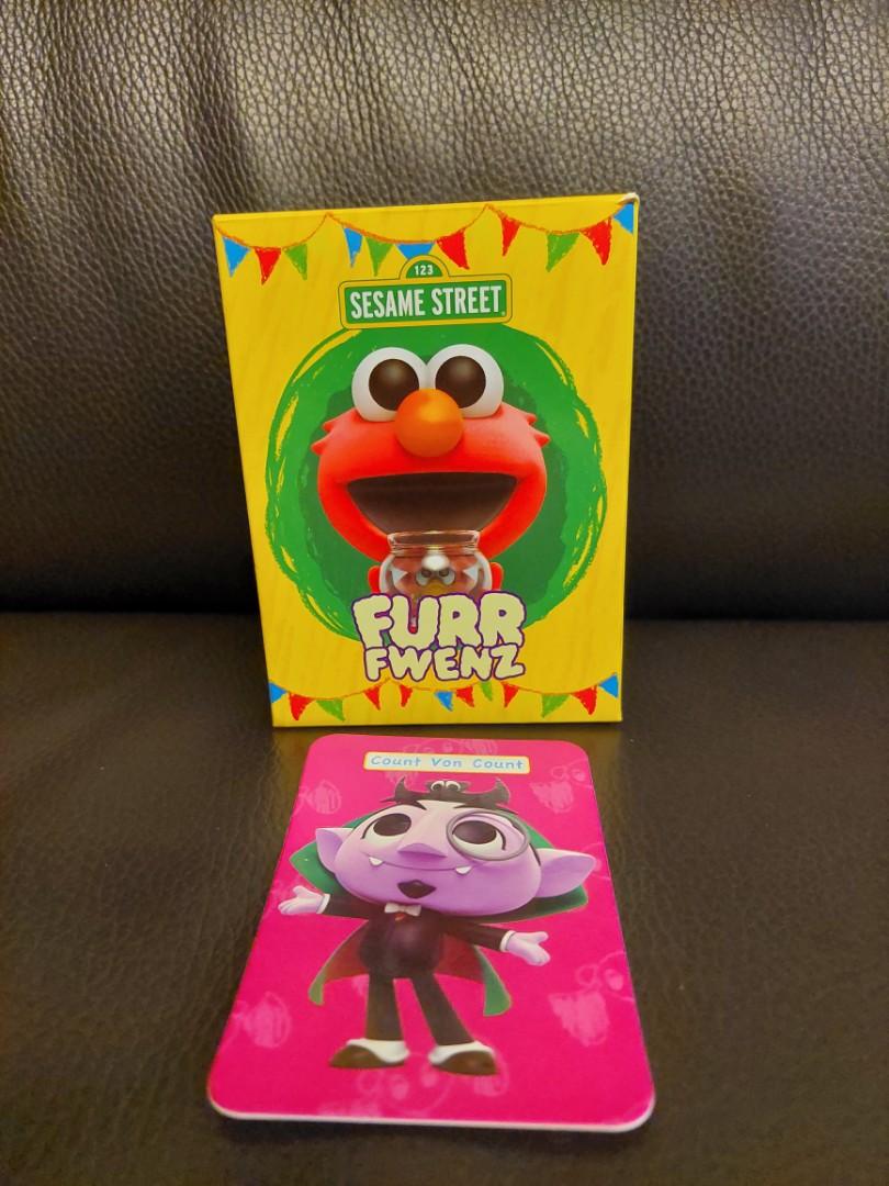 Cpcm sesame street furr fwenz grover count von count, Hobbies & Toys ...