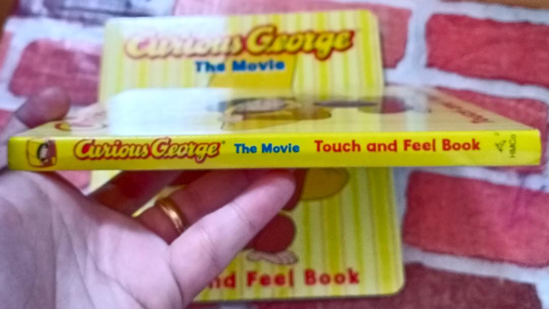Curious George The Movie Touch and Feel Book, Hobbies & Toys, Books ...