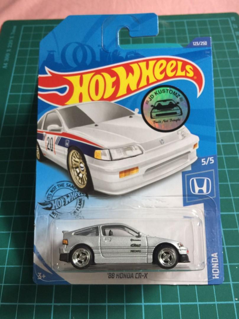 Custom Hot Wheels Honda CRX Silver, Hobbies & Toys, Toys & Games on ...