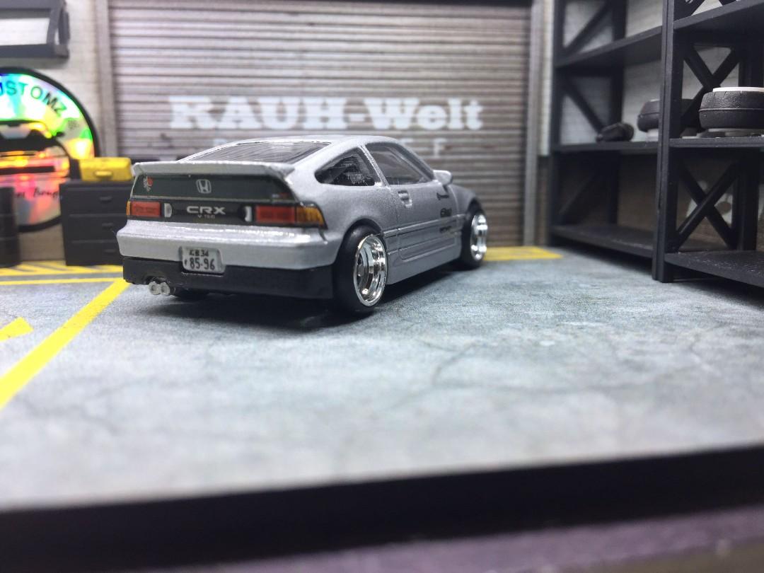 Custom Hot Wheels Honda CRX Silver, Hobbies & Toys, Toys & Games on ...