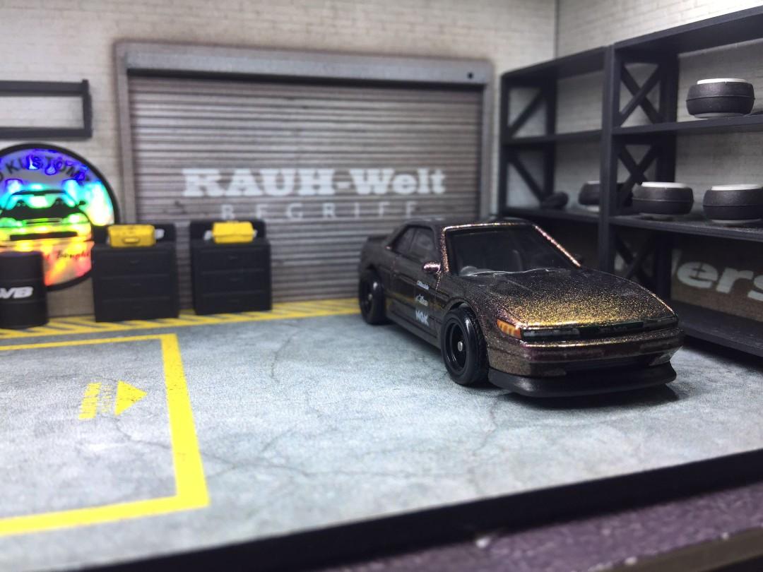 Custom Hot Wheels Nissan Silvia S13 Chameleon Pink, Hobbies & Toys ...