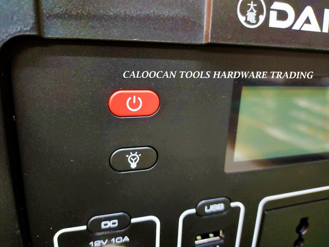 DAIDEN Japan 1000W Portable Powerstation Inverter Generator (PS-500 ...