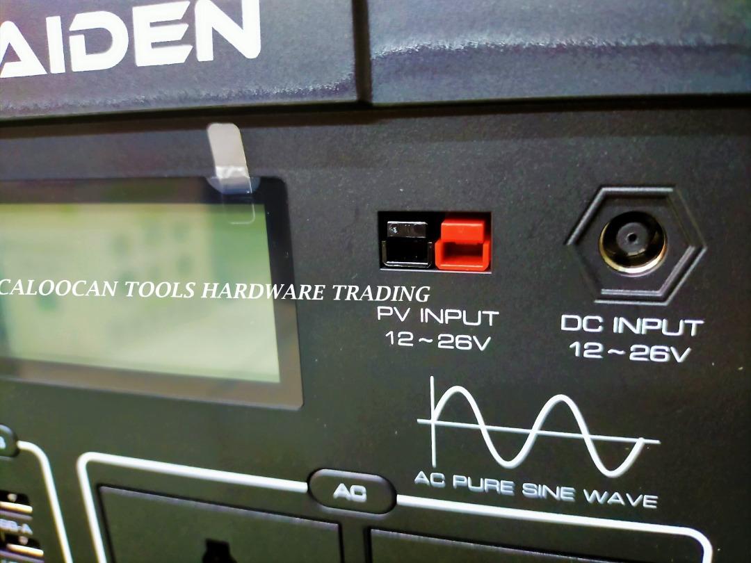 DAIDEN Japan 1000W Portable Powerstation Inverter Generator (PS-500 ...