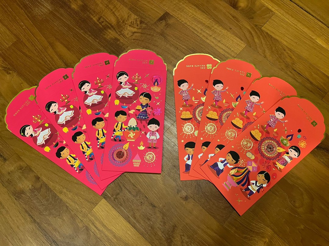 DBS Private Bank Happy Deepavali Red Packets 2022, Hobbies & Toys ...
