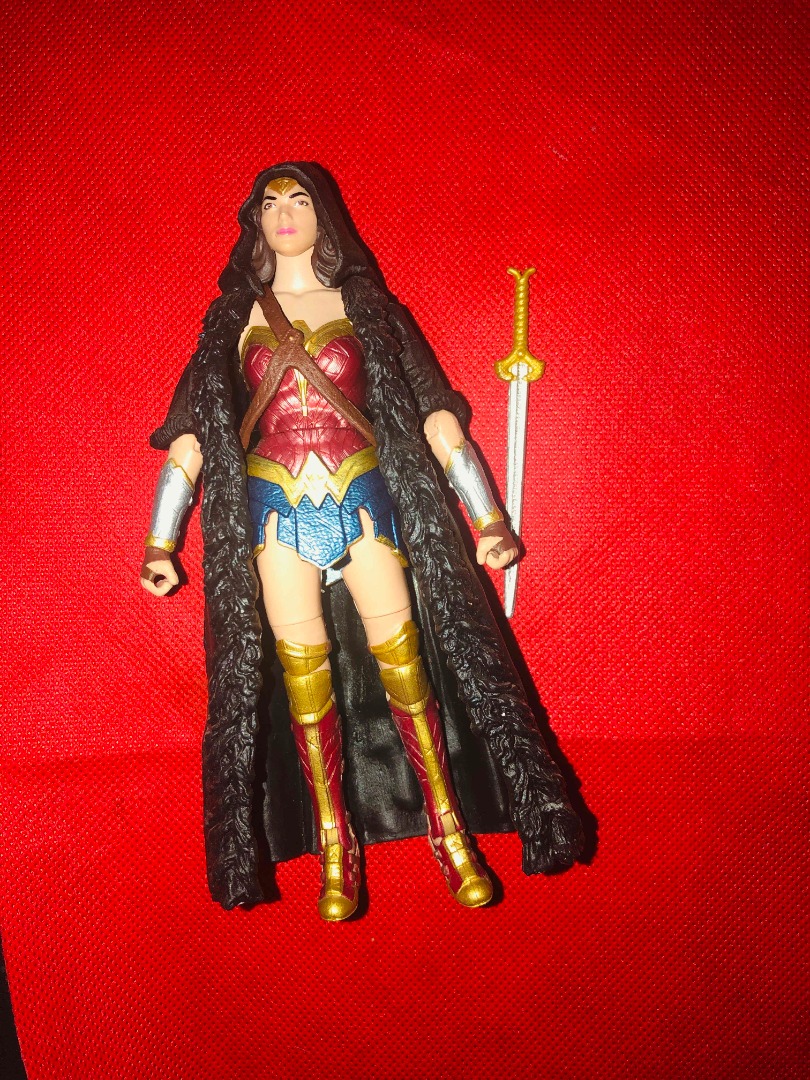 DC multiverse Wonder Woman Cloaked 6 inches complete Gal Gadot Mattel ...