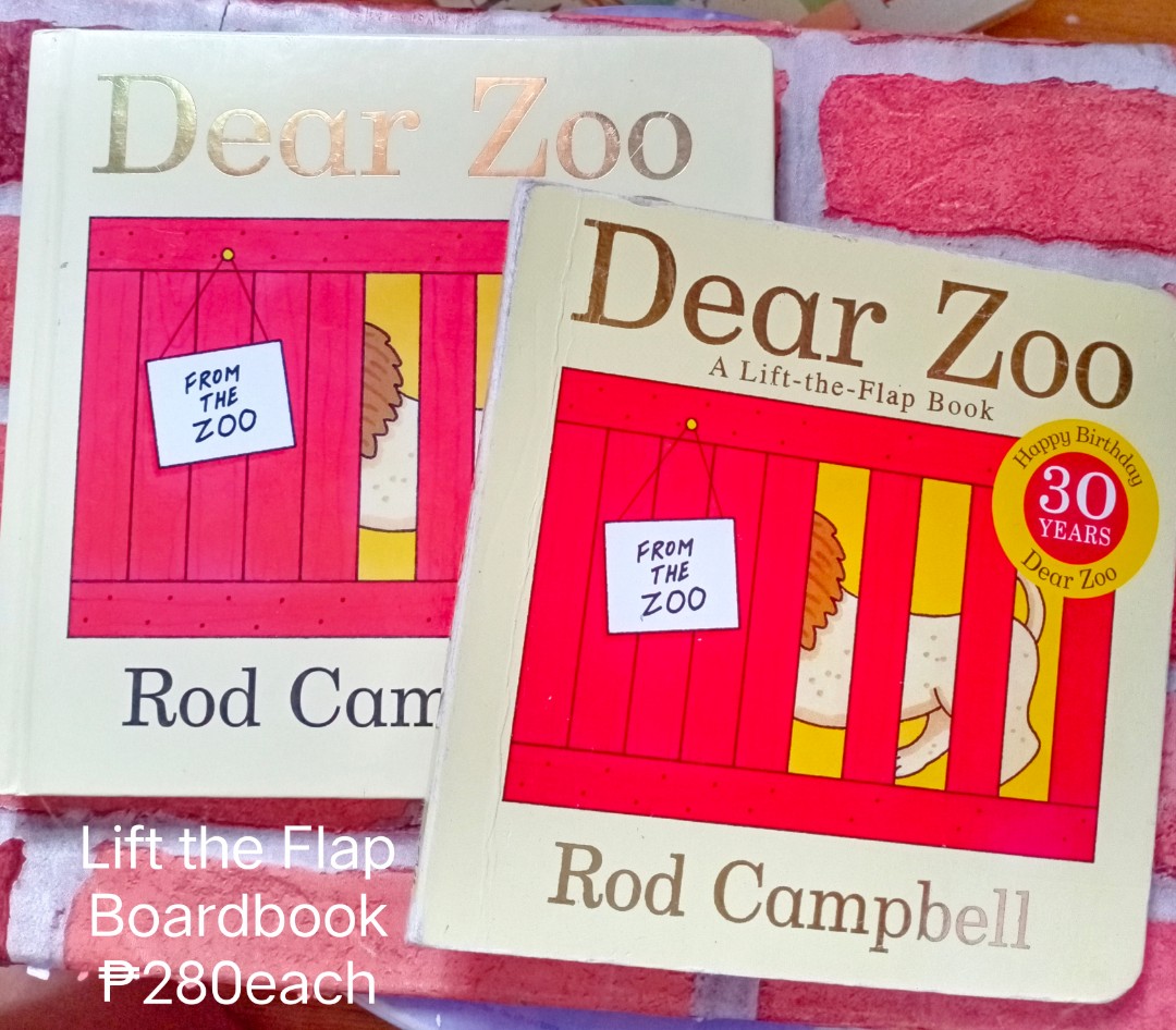Dear Zoo Lift the Flap, Hobbies & Toys, Books & Magazines, Children's ...