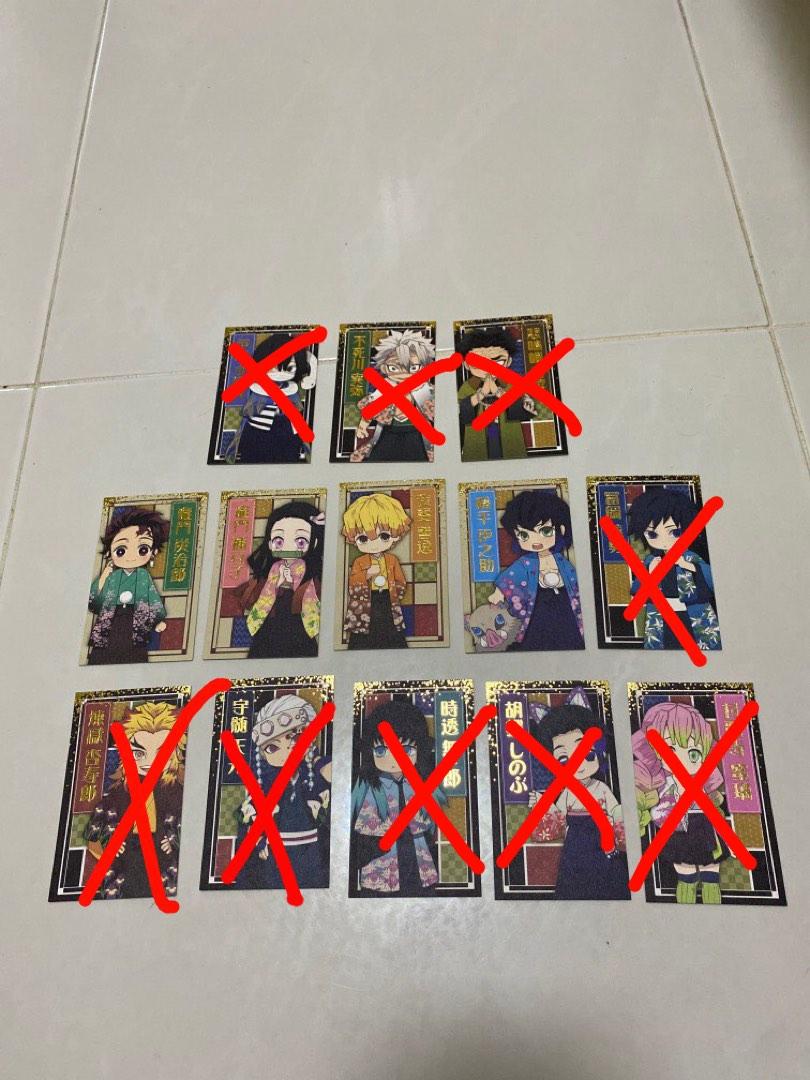 Demon slayer cards namco limited kimetsu no yaiba, Hobbies & Toys ...