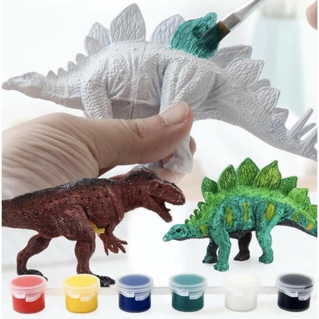 Dino Painting Set, Hobbies & Toys, Stationary & Craft, Art & Prints on ...