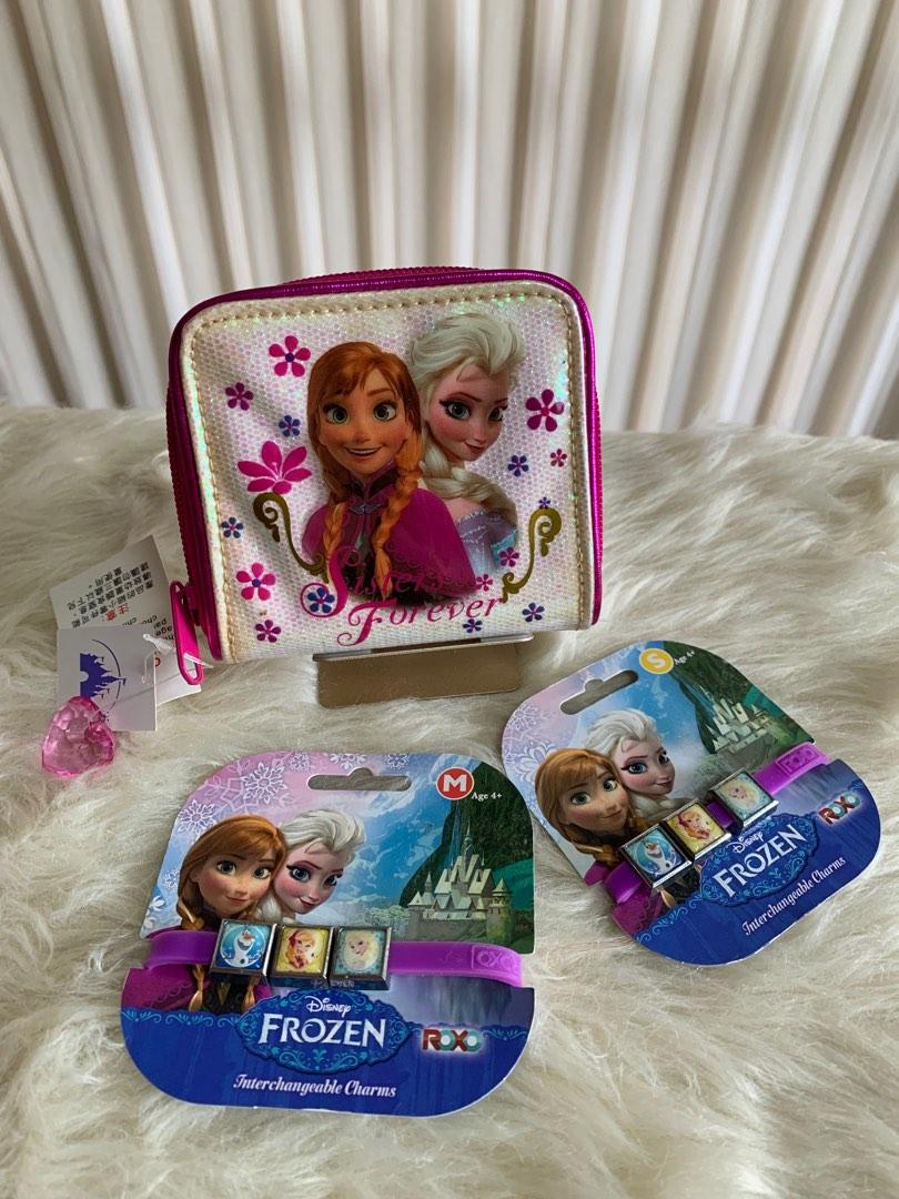 Disney Frozen wallet and baller band- can be sold separately also ...