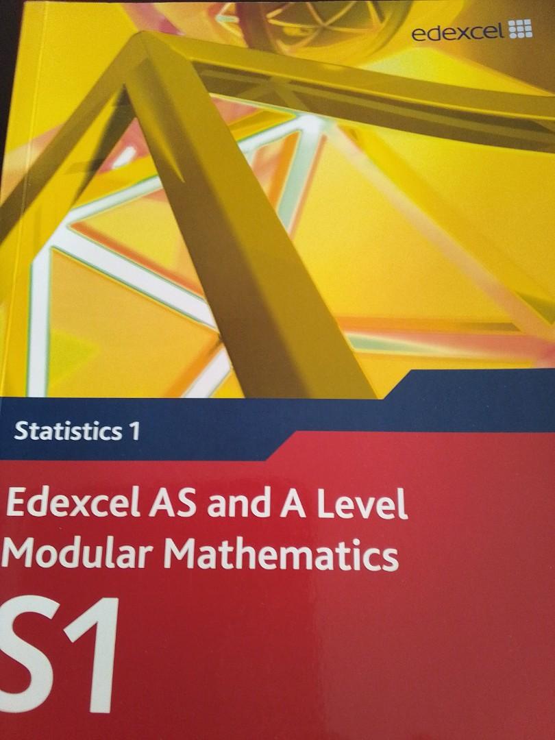 Edexcel AS A Level Statistics 1, 興趣及遊戲, 書本 & 文具, 教科書 - Carousell