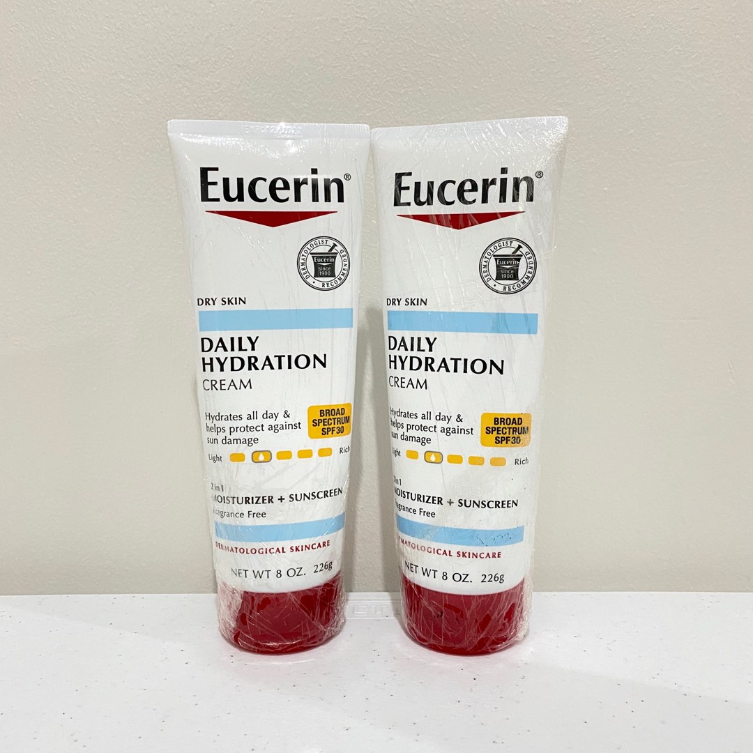Eucerin Cream Daily Hydration, Beauty & Personal Care, Bath & Body ...