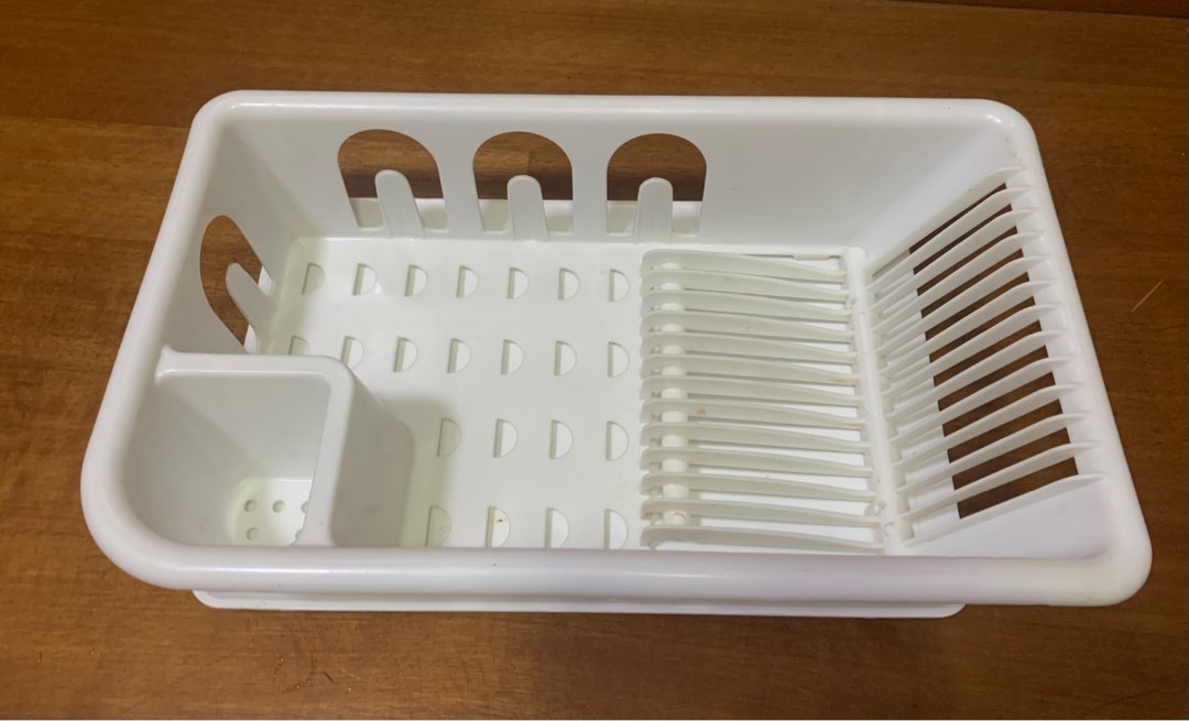 Extendable utensil disk drainer basket, Furniture & Home Living ...