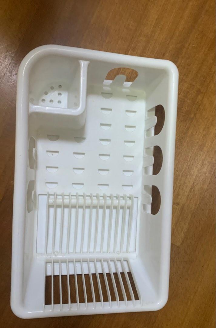 Extendable utensil disk drainer basket, Furniture & Home Living ...