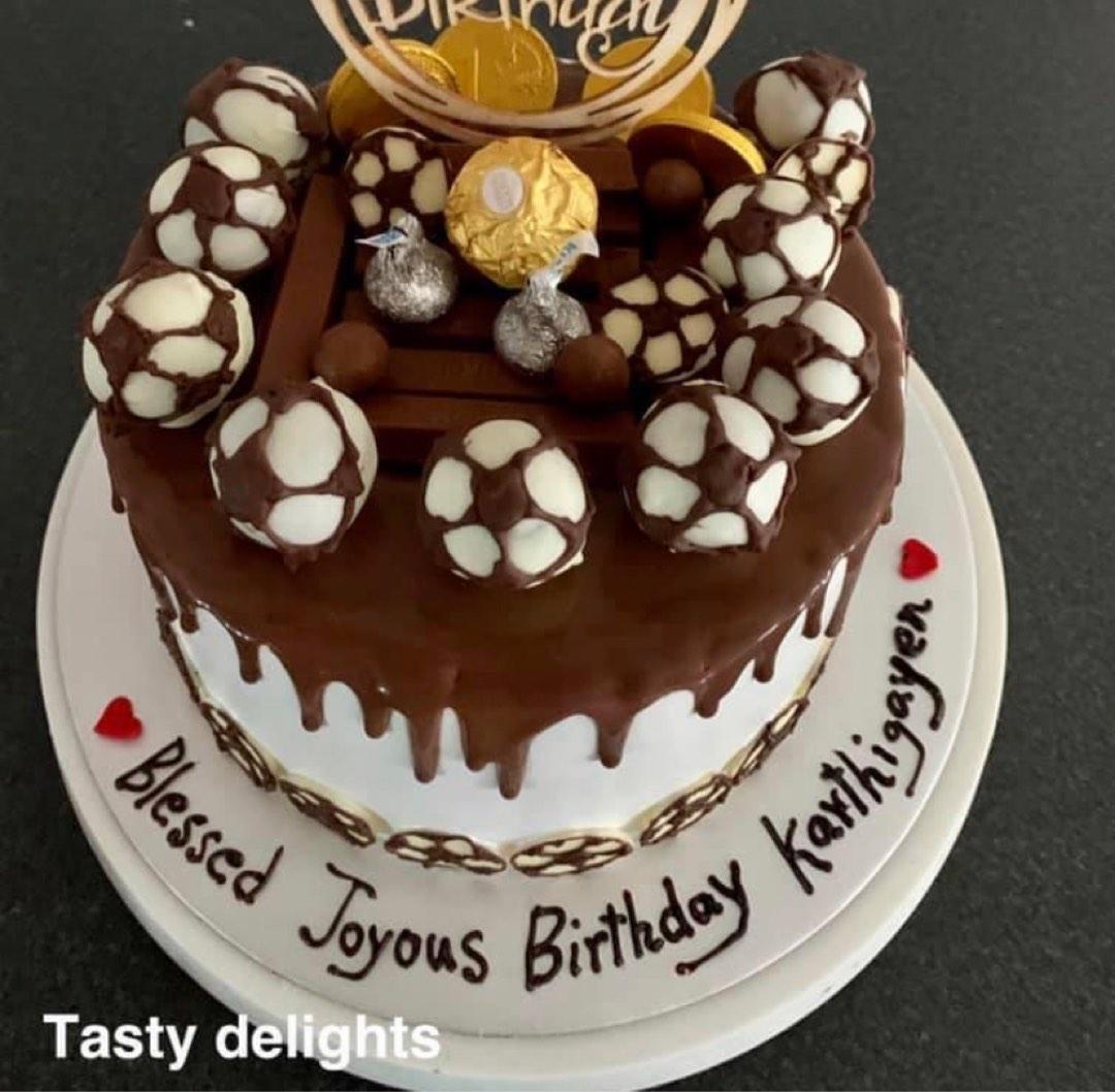 football cake,birthday cake,natural color cake,money pulling cake,pull out money cake,money cake ...