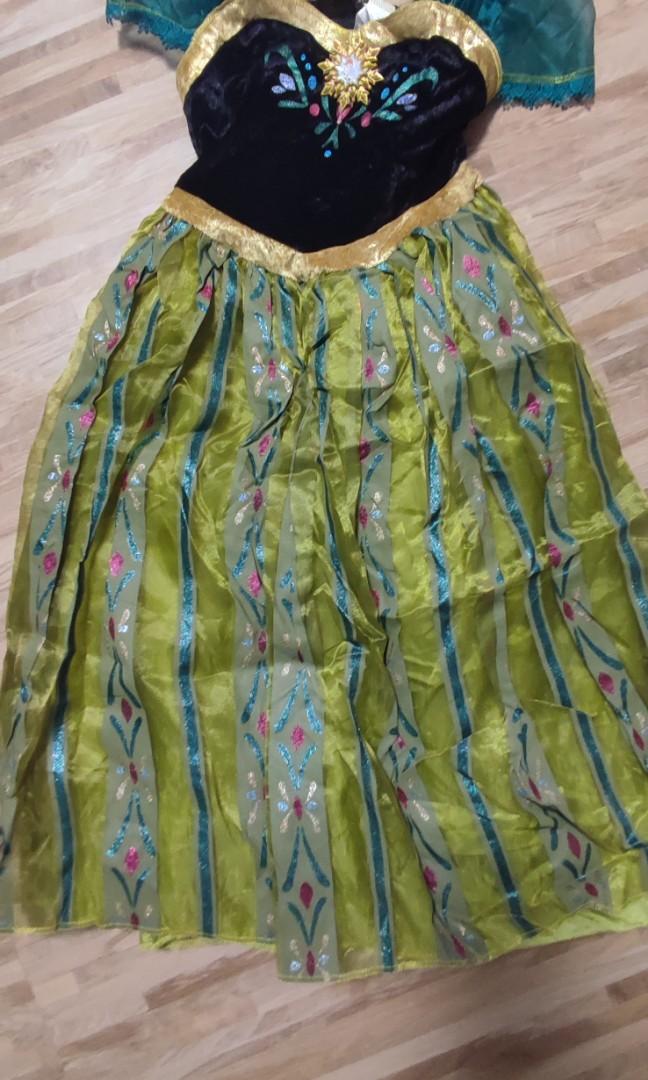 Frozen Costume-Ana, Babies & Kids, Babies & Kids Fashion on Carousell