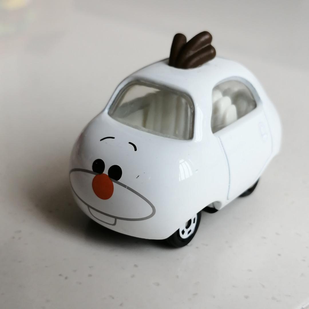 Frozen OLAF = Tomica Disney Motors Tsum Tsum Takara Tomy Mini Car ...