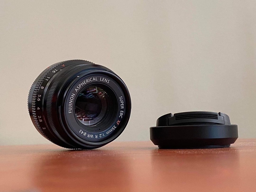 Fujinon 35mm f2 lens, Photography, Cameras on Carousell