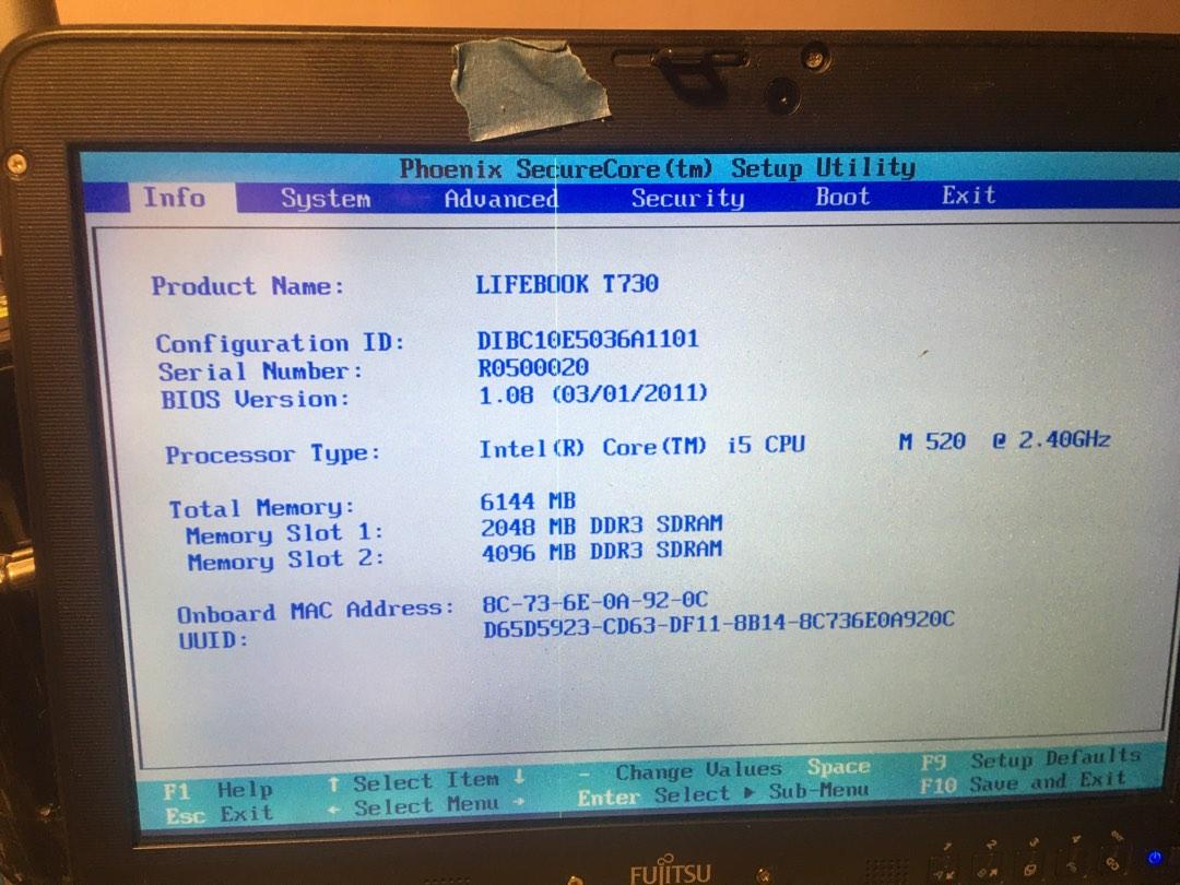 fujitsu T730 laptop, Computers & Tech, Laptops & Notebooks on Carousell