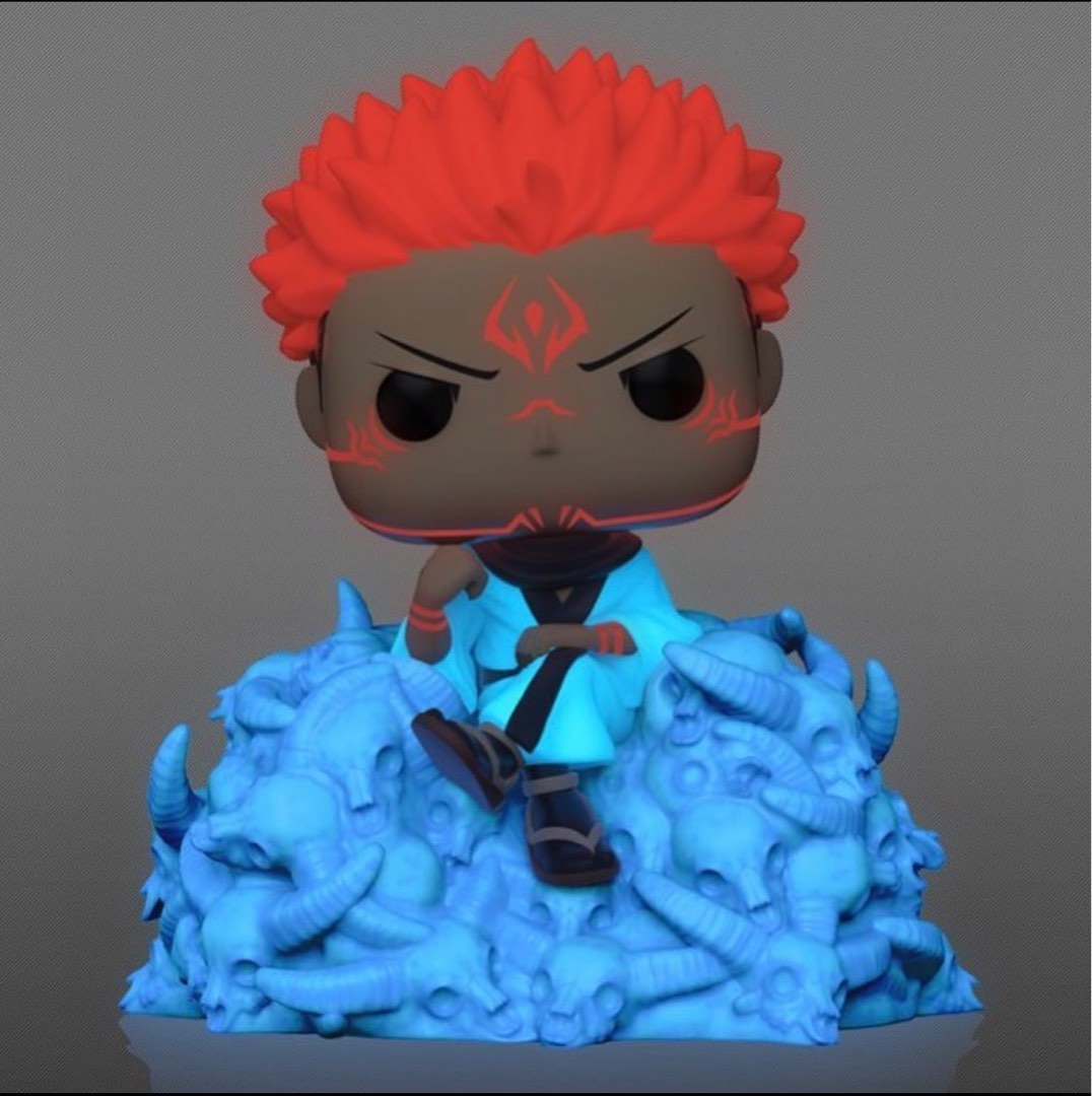 Funko Pop! Deluxe: Jujutsu Kaisen Sukuna #1116 (Glow) (Walmart ...
