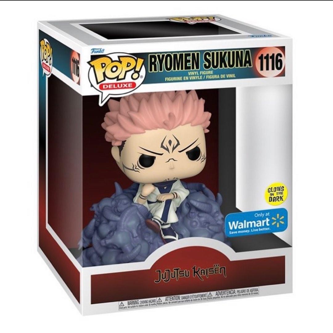 Funko Pop! Deluxe: Jujutsu Kaisen Sukuna #1116 (Glow) (Walmart ...