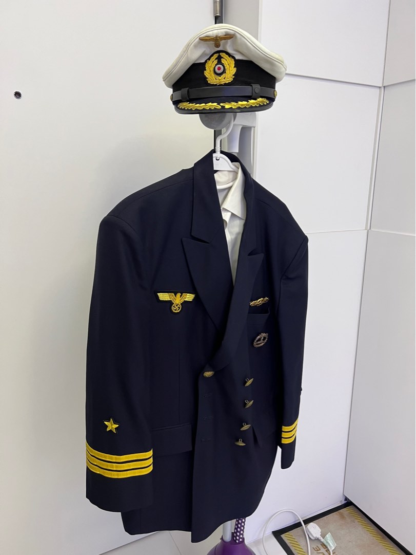 German WW2 Navy Submarine Captain Uniform, Hobbies & Toys, Memorabilia ...