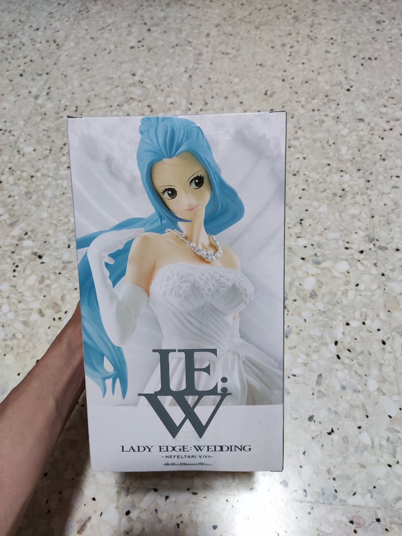 Gold Toei One Piece Lady Edge Wedding Nefaltari Vivi Anime Figure ...
