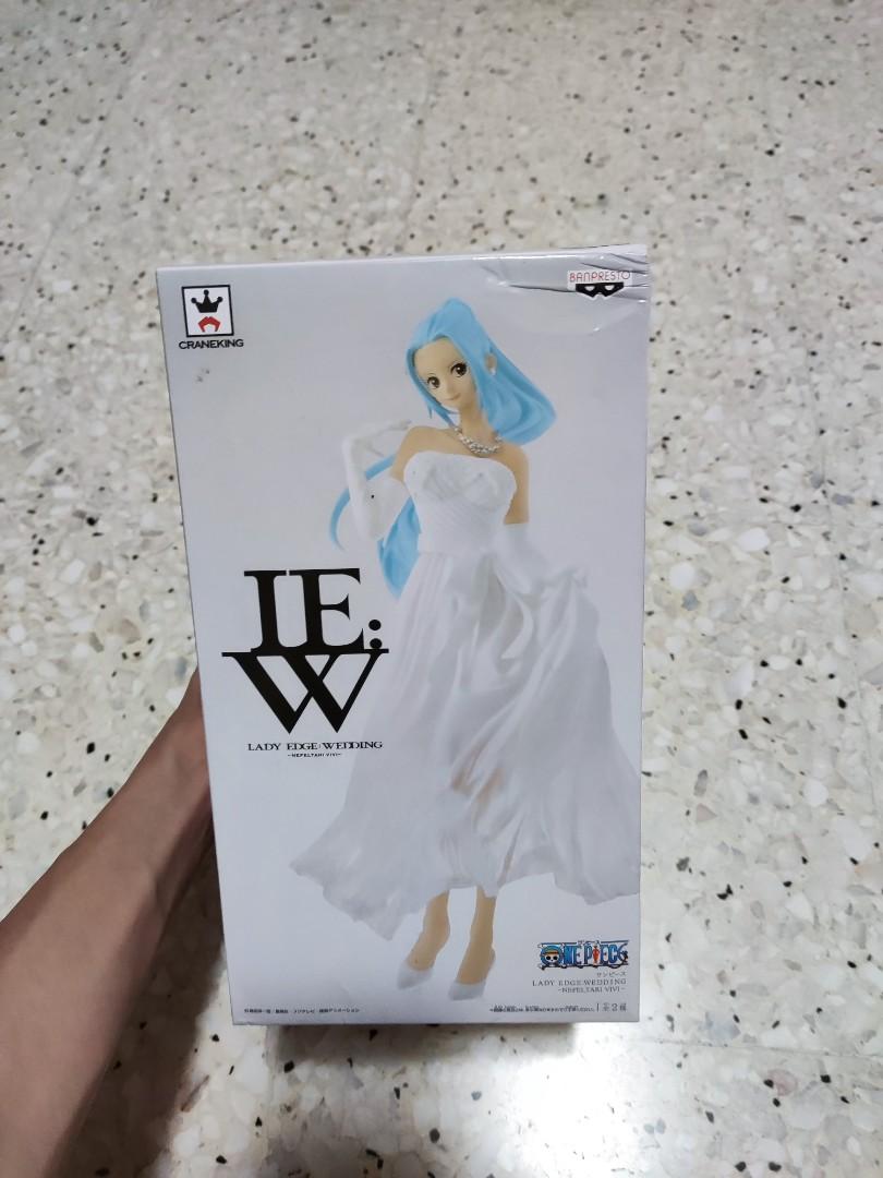 Gold Toei One Piece Lady Edge Wedding Nefaltari Vivi Anime Figure ...