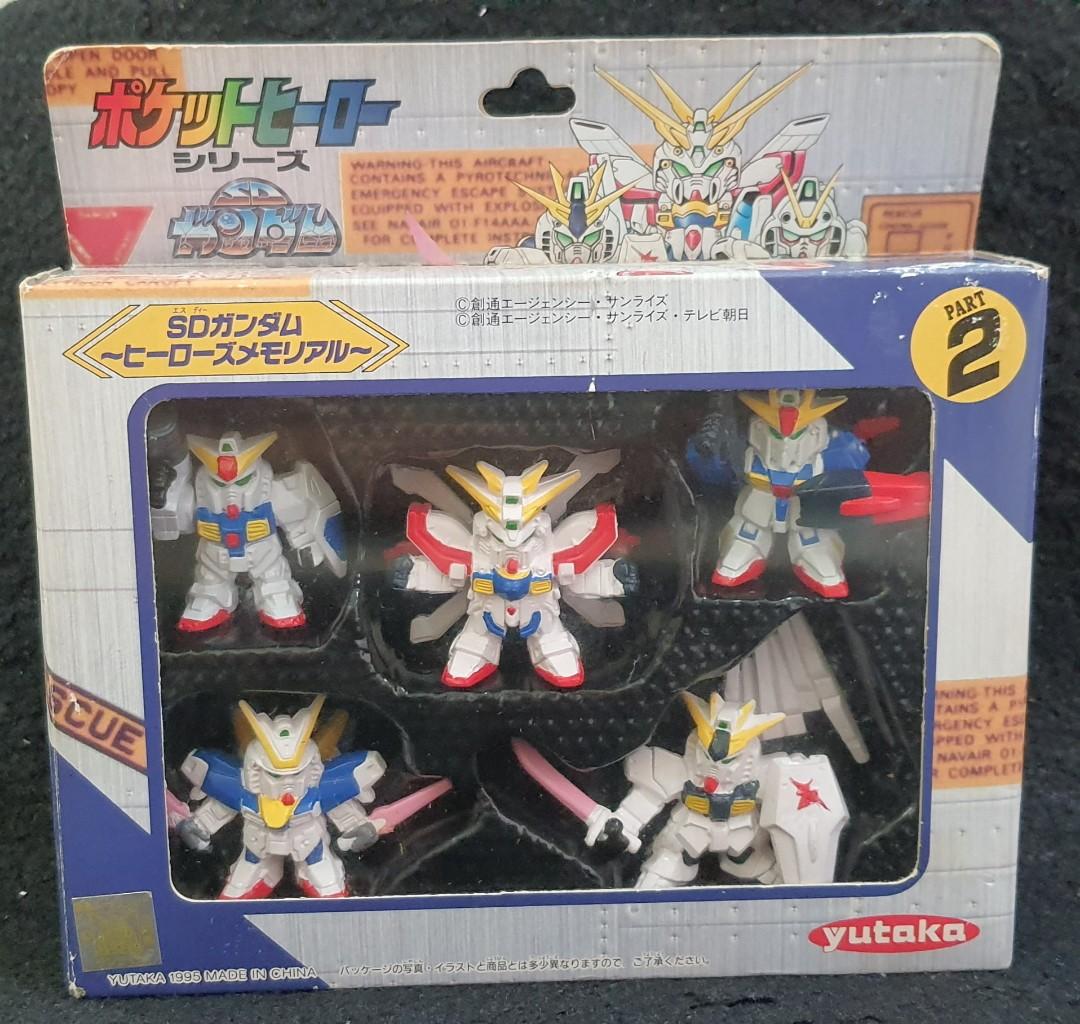 Gundam mini figure by YUTAKA, Hobbies & Toys, Toys & Games on Carousell