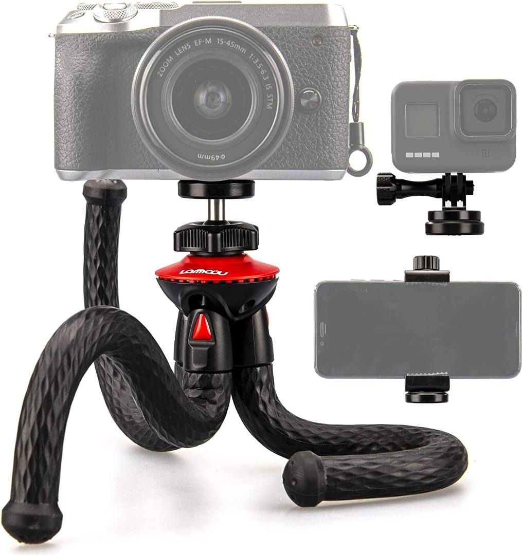 H5068 Lammcou Flexible Camera Tripod Vlogging Bendable Travel Octopus ...