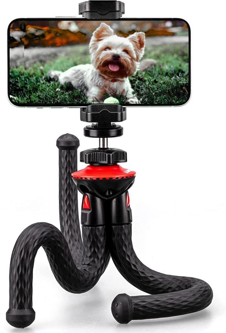 H5068 Lammcou Flexible Camera Tripod Vlogging Bendable Travel Octopus ...