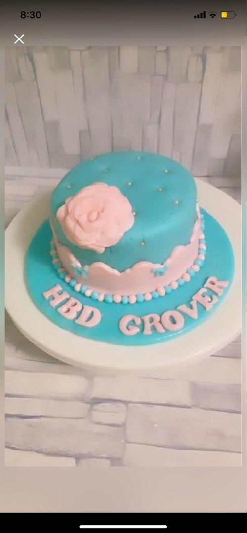 Halal customised birthday cake, Food & Drinks, Homemade Bakes on Carousell