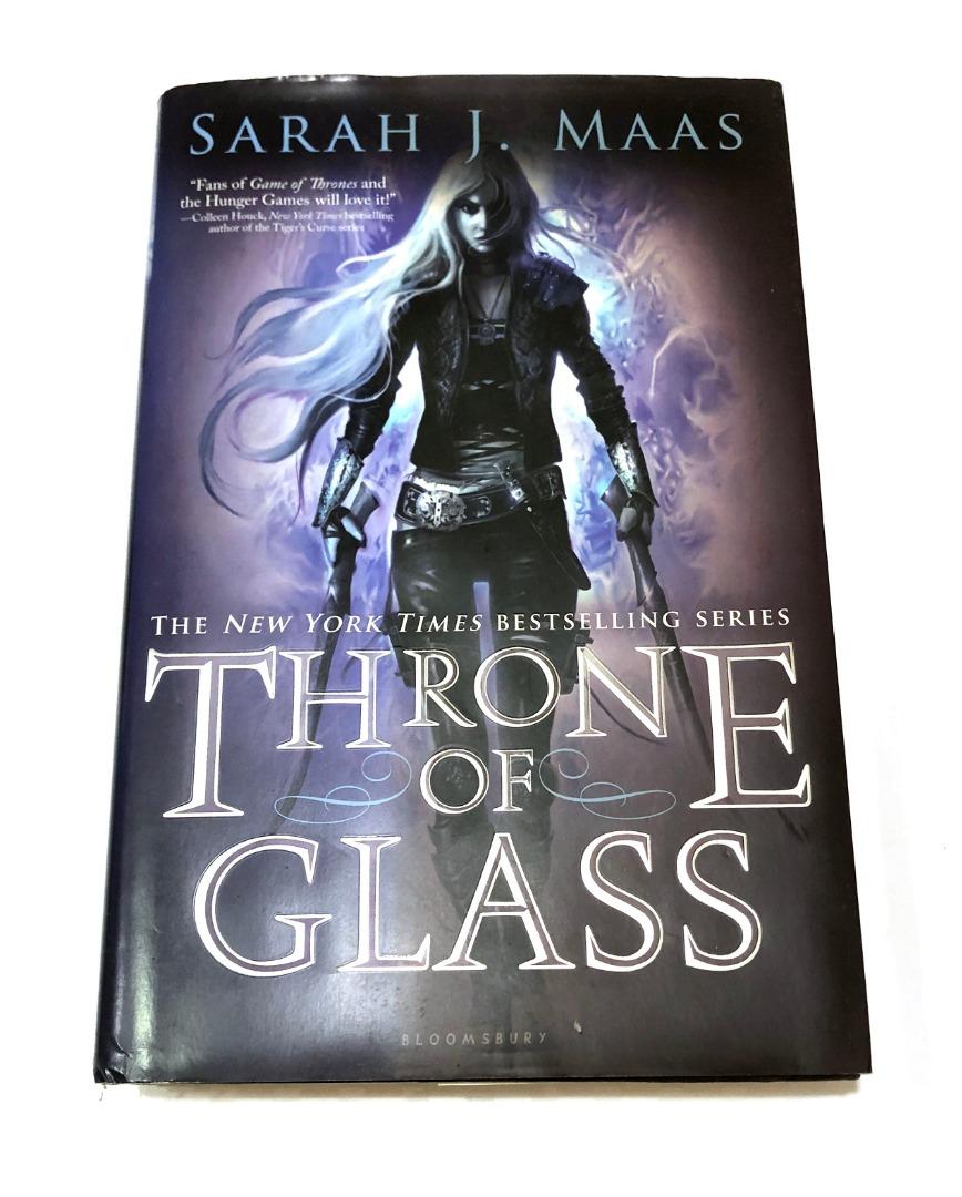 (Hard cover) Throne of glass; Crown of midnight; Heir of fire (By Sarah ...