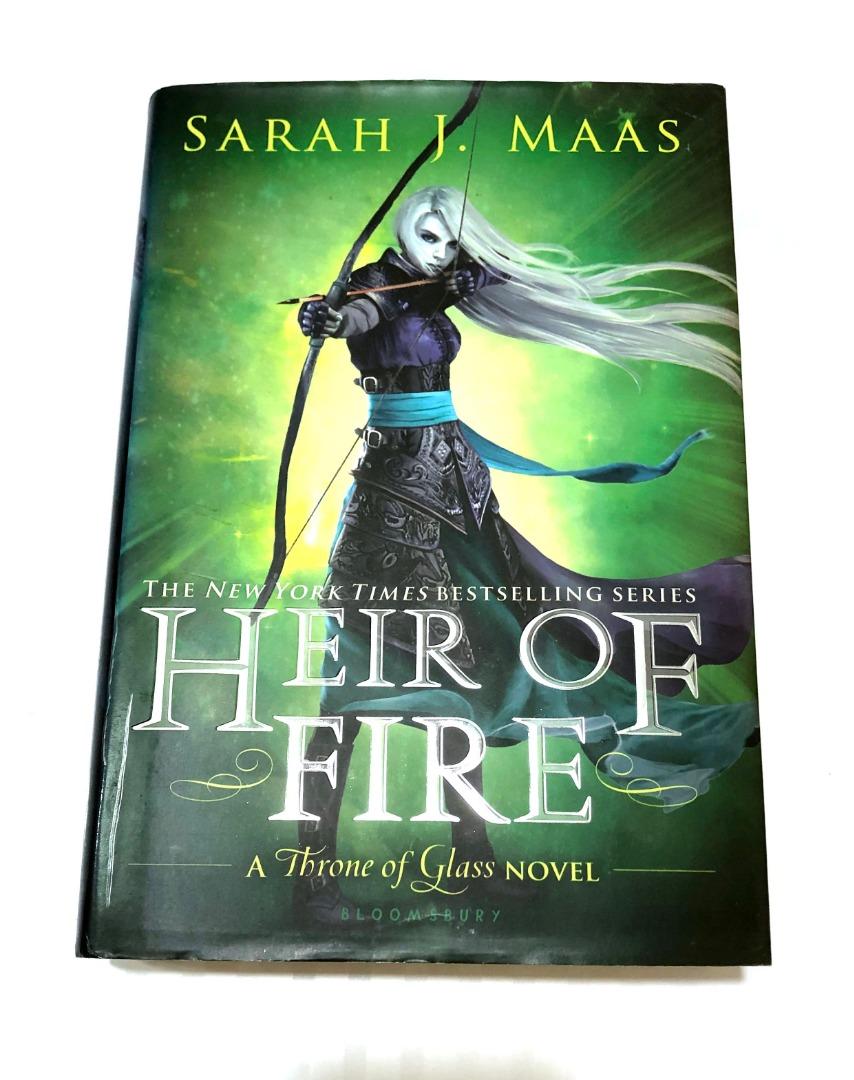 (Hard cover) Throne of glass; Crown of midnight; Heir of fire (By Sarah ...