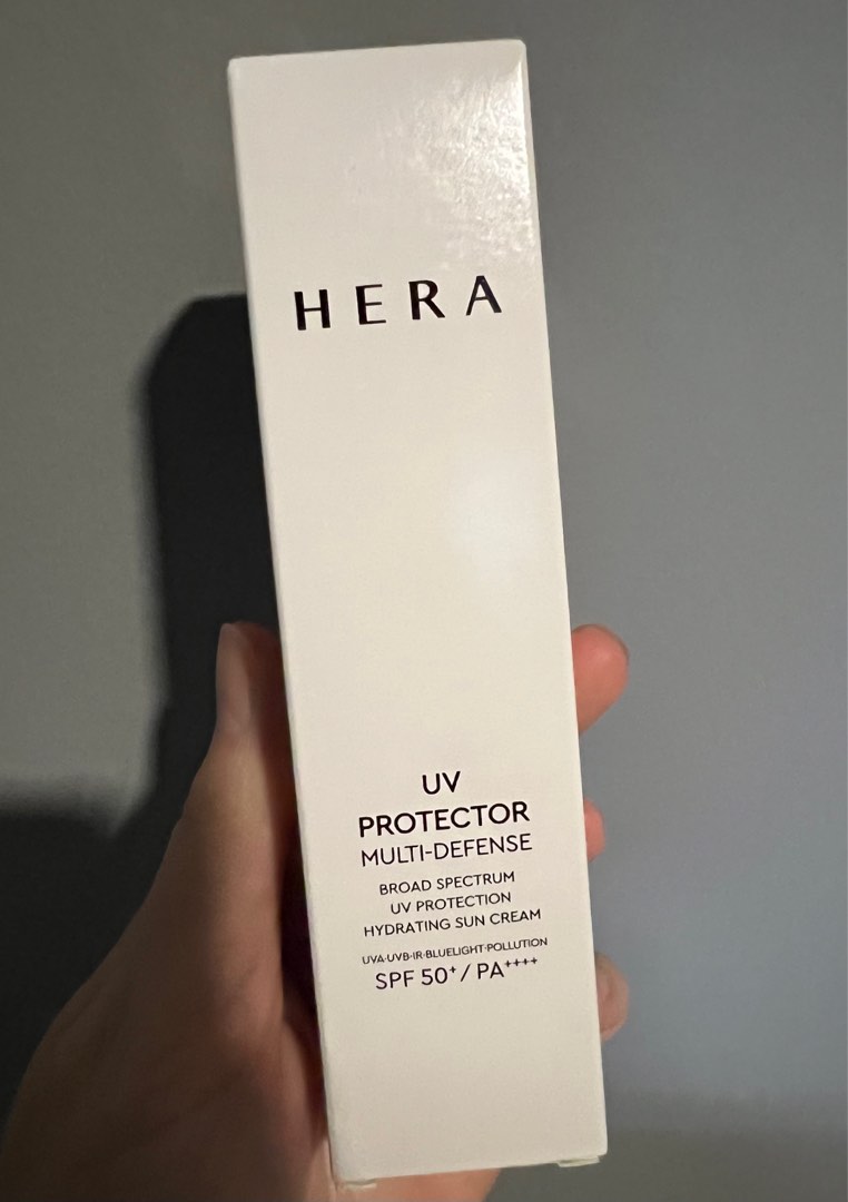 HERA UV Protector Multi-Defense SPF50+, Beauty & Personal Care, Face, Face Care on Carousell