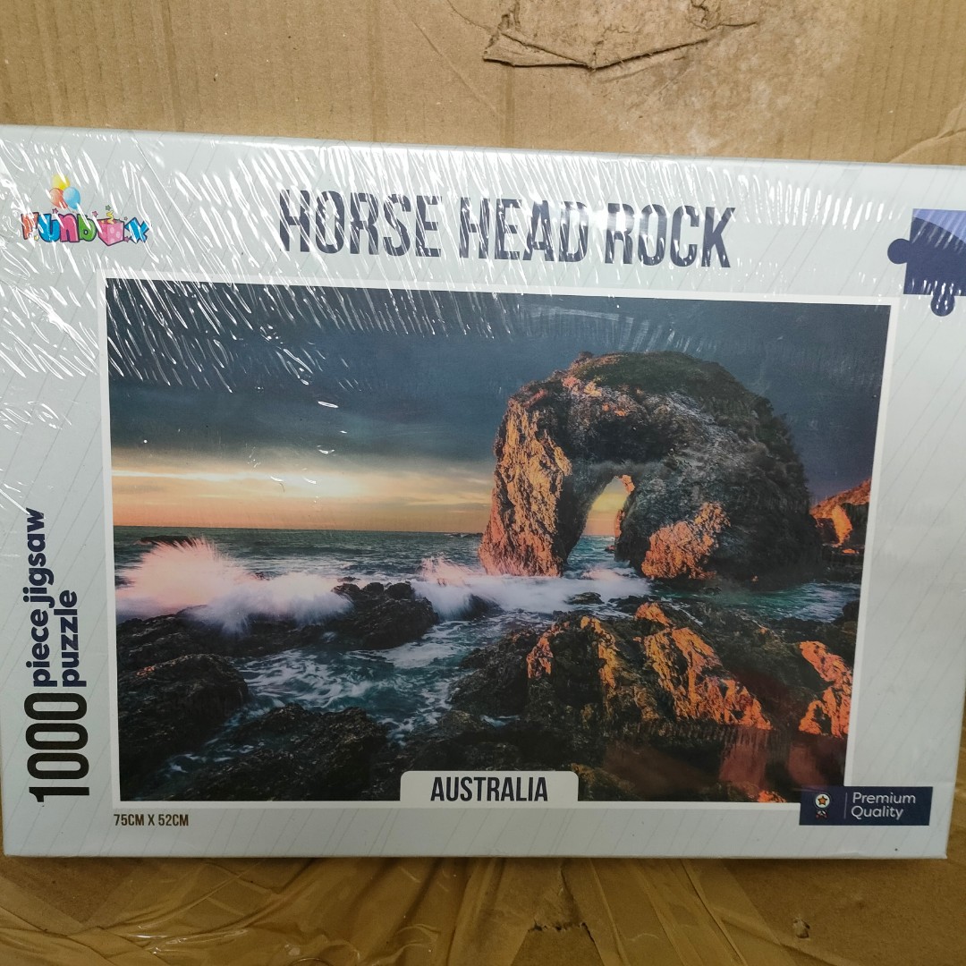 Horse Head Rock Jigsaw Puzzle 1000 pcs, Hobbies & Toys, Toys & Games on ...