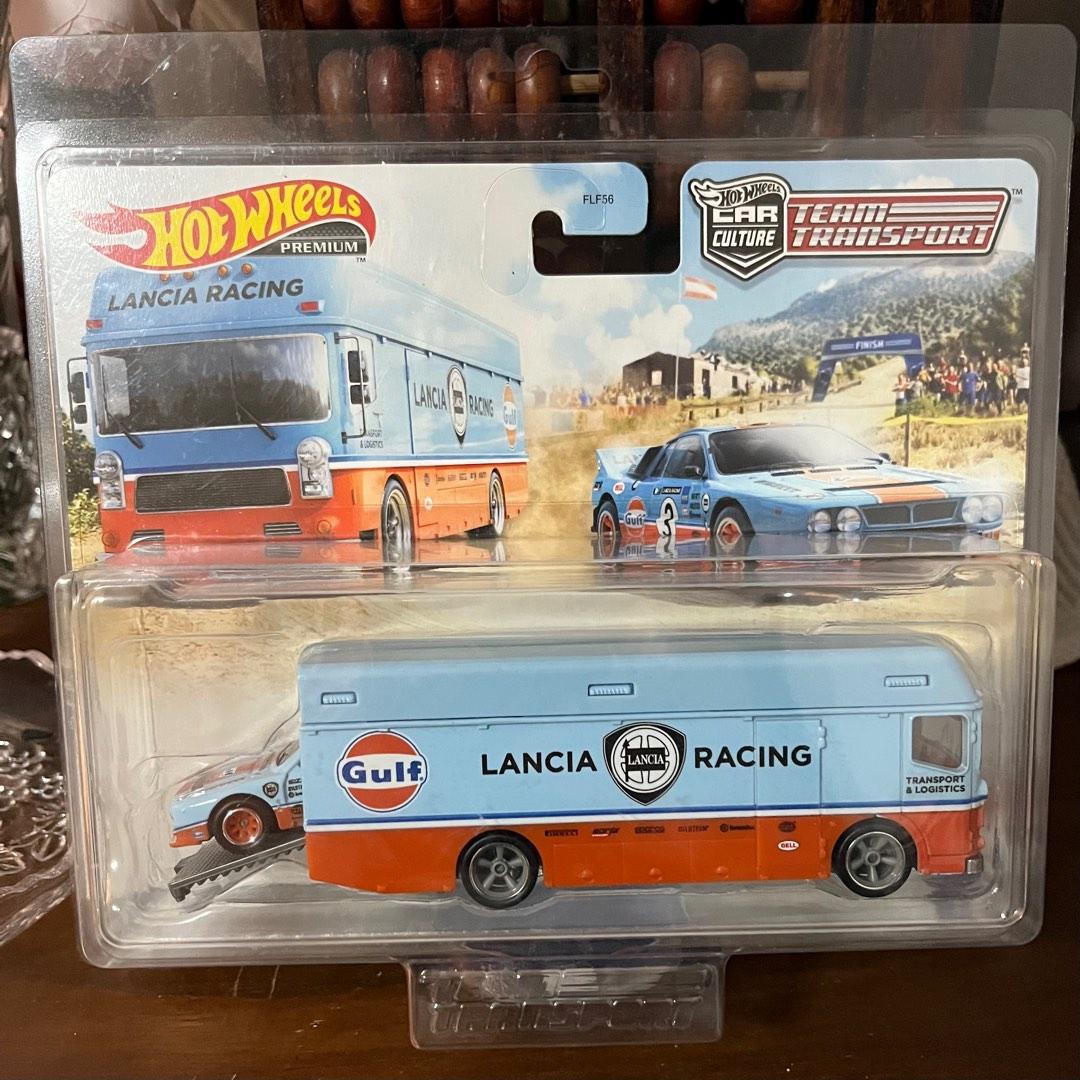 Hot Wheels Team Transport - (Gulf) Lancia Rally 037 Euro Hauler ...