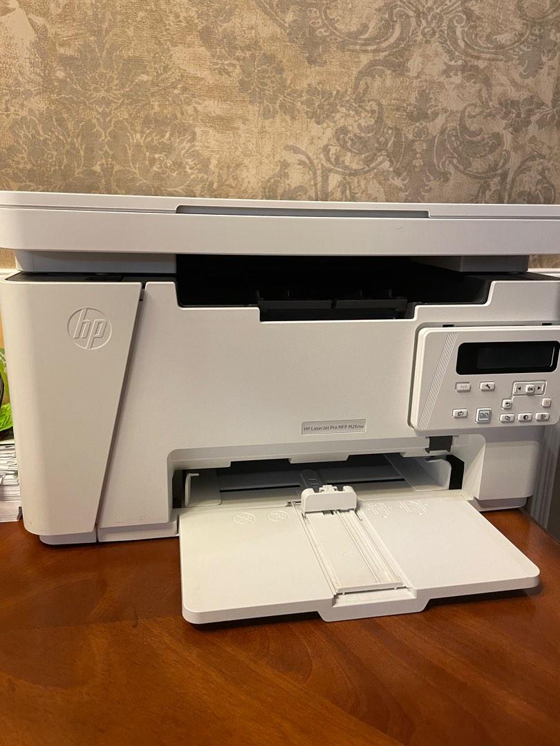 HP Laserjet Pro Mfp m26nw, 電腦＆科技, 打印機及影印機 - Carousell