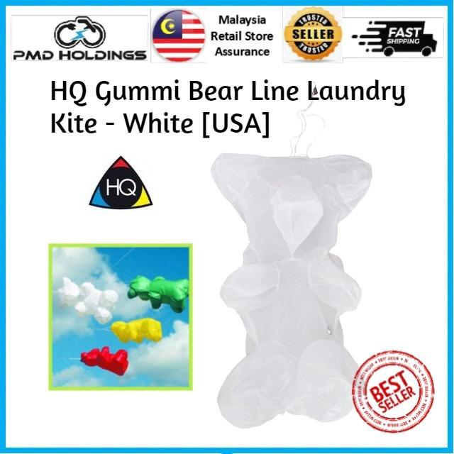 HQ Gummi Bear Line Laundry Kite - White [USA HQKites] (Code : SE3 ...