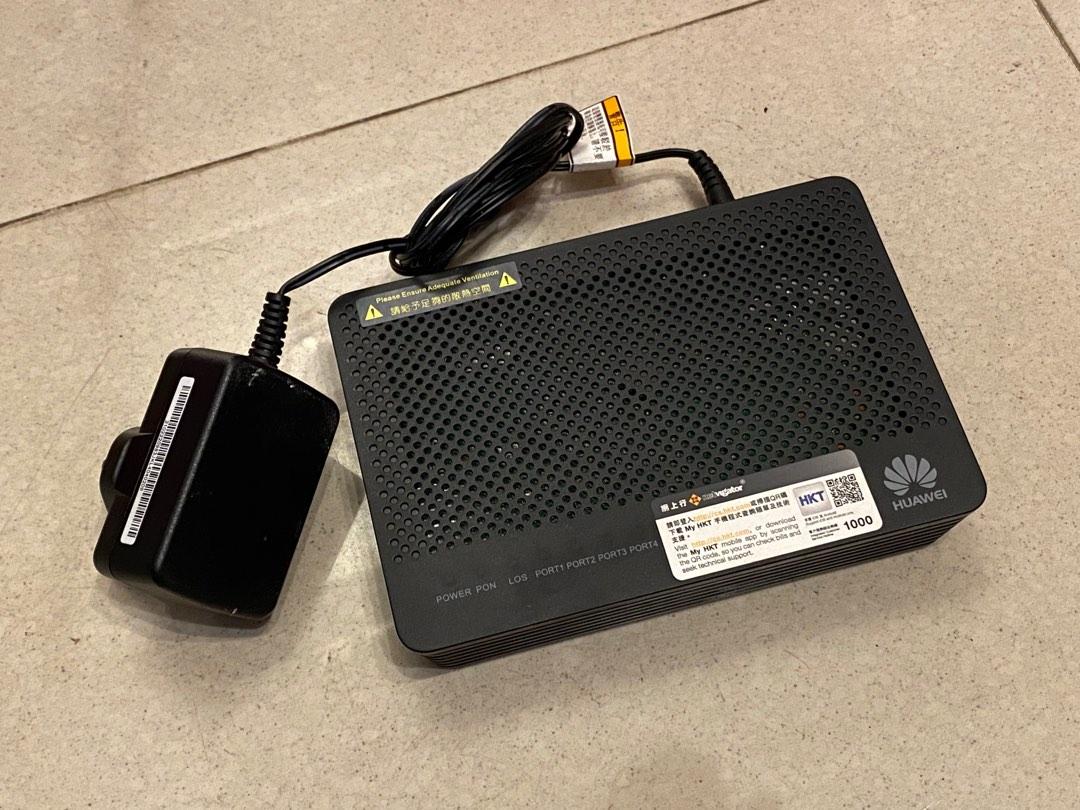二手HUAWEI 華為 EchoLife HG8040H5 光纖 WiFi Modem, 電腦＆科技, 電腦周邊及配件, Wifi及上網相關 ...